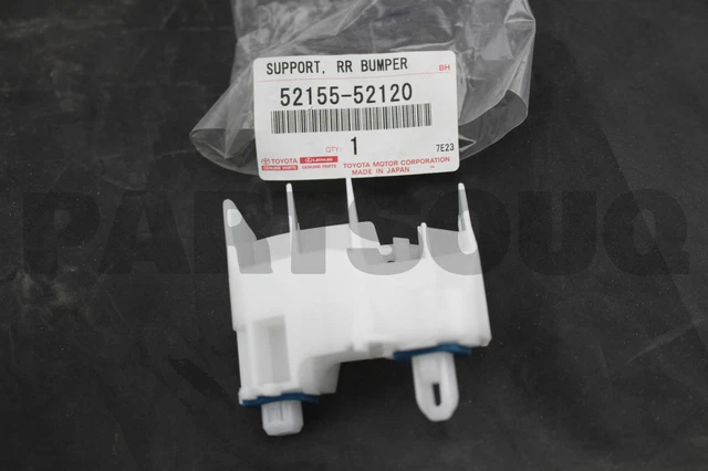 5215552040 GENUINE TOYOTA SUPPORT, REAR BUMPER SIDE, RH 52155-52040 £12 ...