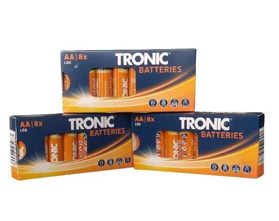 TRONIC AA ALKALINE Batteries 1.5v LR06 Pack Of 8 £7.50 - PicClick UK