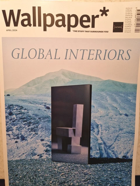 WALLPAPER MAGAZINE APRIL 2024 New edition Global Interiors Architecture ...