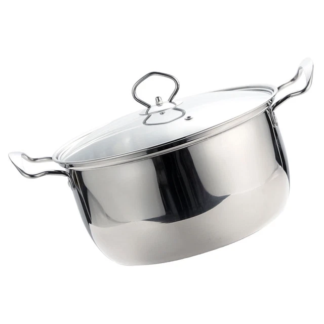 GRANDE PENTOLA PER zuppa con doppia maniglia, pentola per zuppa ...