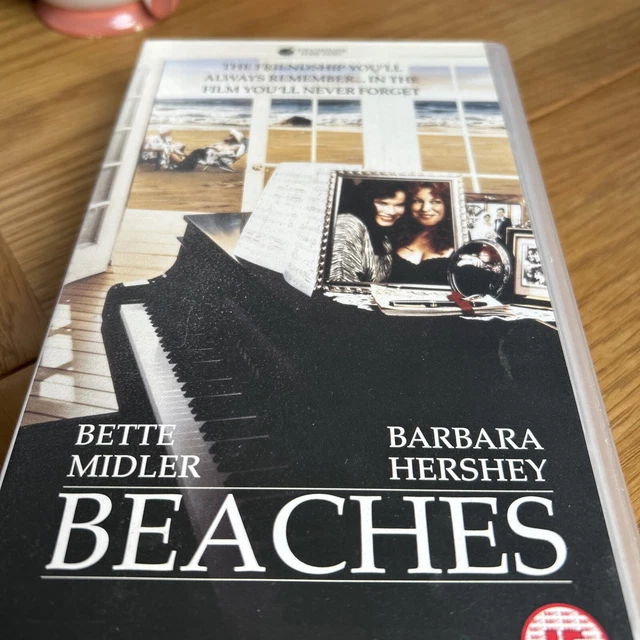 BEACHES {1988, VHS} Bette Midler, Barbara Hershey Vhs EUR 4,73 ...