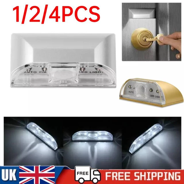 LED INTELLIGENT DOOR Lock Cabinet Key Induction Small Night Light ...