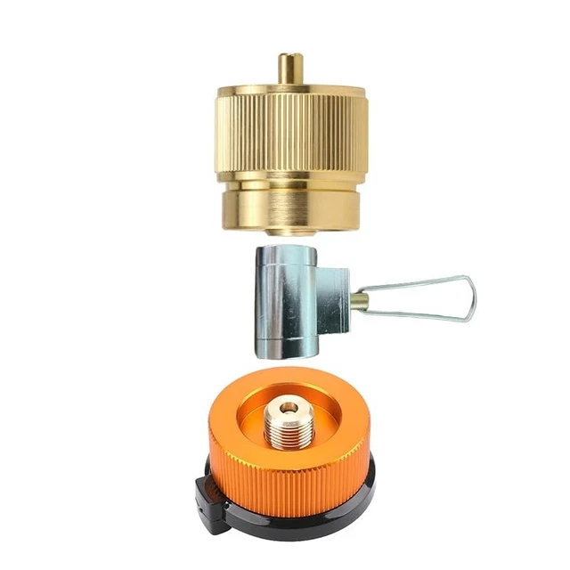 BUTANE PROPANE FILLING Adapter for Camping Stove Burner Gas Canister ...