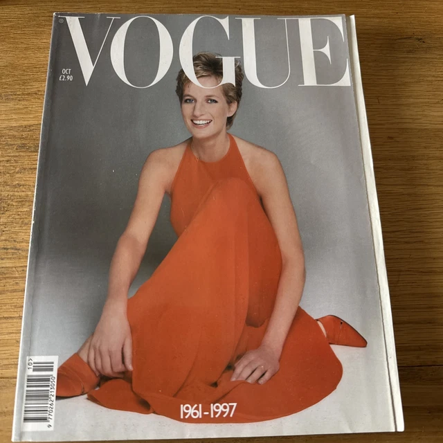 BRITISH VOGUE MAGAZINE October 1997 - Princess Diana Tribute Issue £10. ...
