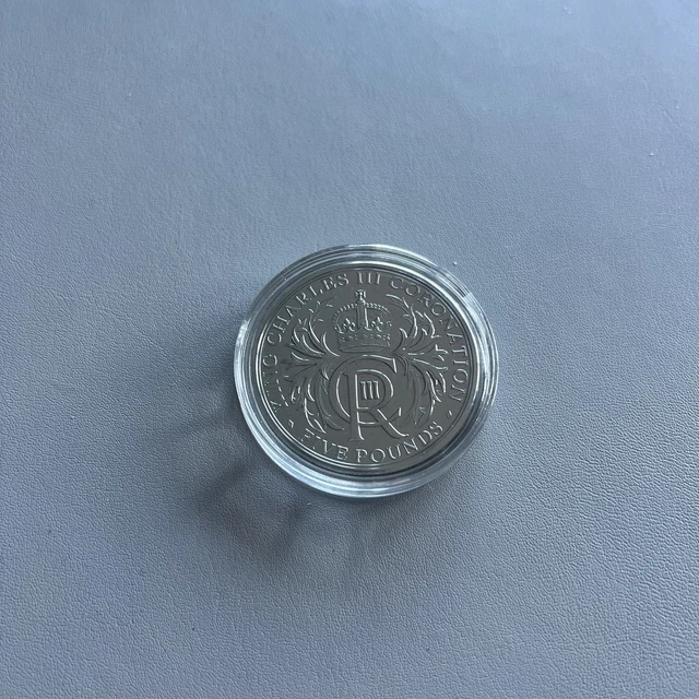 2023 JERSEY KING Charles III Coronation £5 Pound Brilliant Uncirculated ...