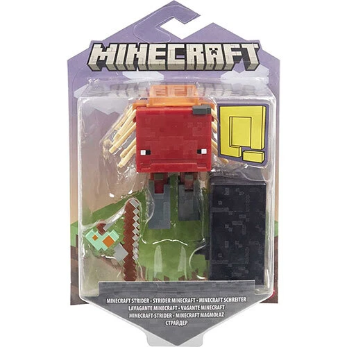 MATTEL - MINECRAFT Build-A-Portal Action Figure - MINECRAFT STRIDER (3. ...
