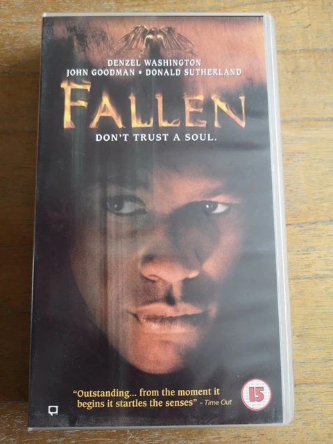 FALLEN (WARNER BROS VHS) Denzel Washington John Goodman £12.99 ...