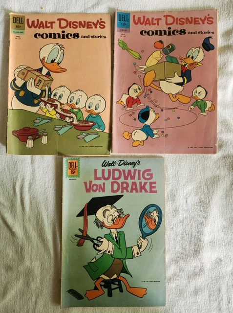 WALT DISNEY'S LUDWIG Von Drake #1 Disney's Comics and Stories Vol. 22 ...