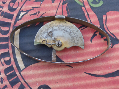 ANTIQUE HILL DYNAMOMETER Human Traction & Pressure Measuring Device £67 ...