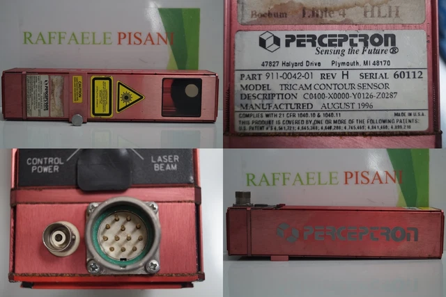 PERCEPTRON PART 911-0042-01 Rev H Tricam Contour Sensor EUR 600,00 ...