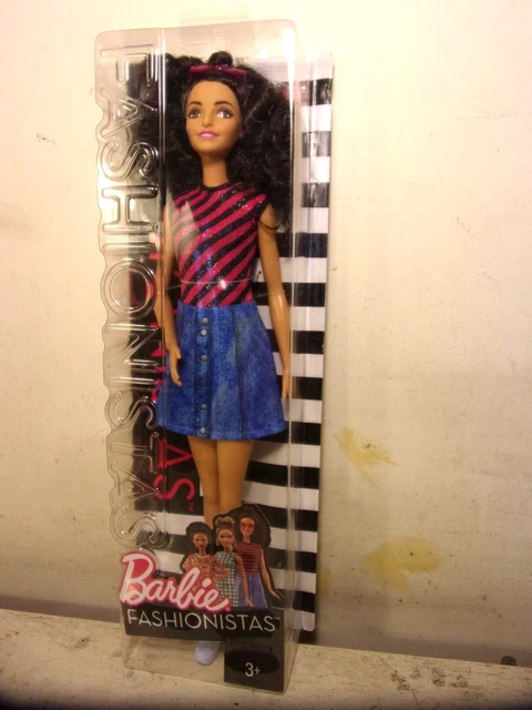BARBIE FASHIONISTAS DOLL = 55 Deim skirt - NEW Boxed-unopened ...
