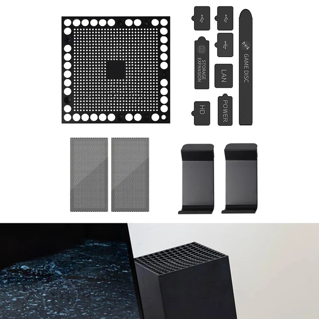 FOR XBOX SERIES X Game Console Dust Cover Dustproof Net Rack Game ...