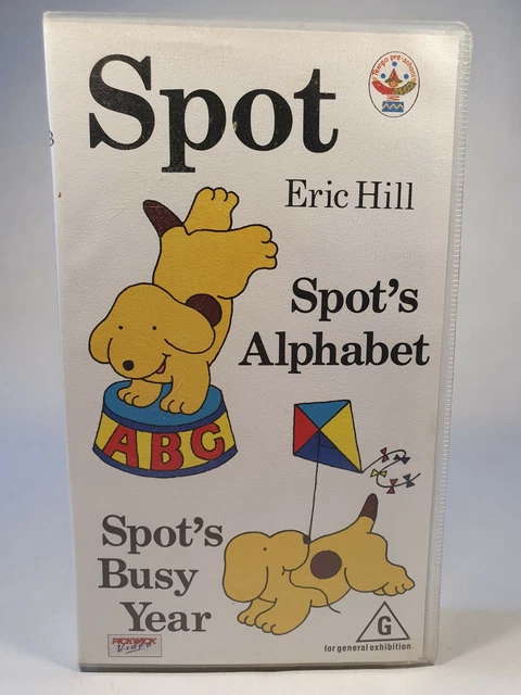 SPOTS ALPHABET & Spots Busy Year VHS 1990 Vintage Animation $9.95 ...