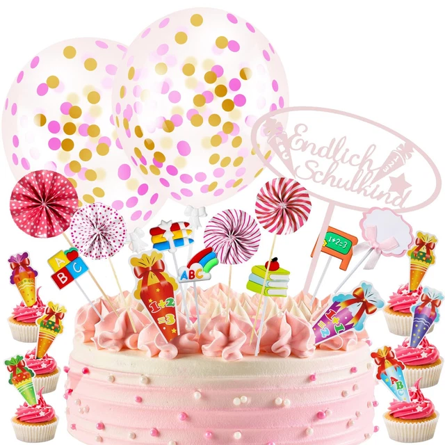 DÉCORATION DE GÂTEAU pour la rentrée des classes - Décoration de gâteau ...