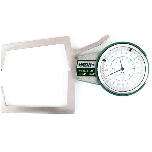 INSIZE EXTERNAL DIAL Caliper Gauge 0.8-1.6" Range Series 2333-E161 $636 ...