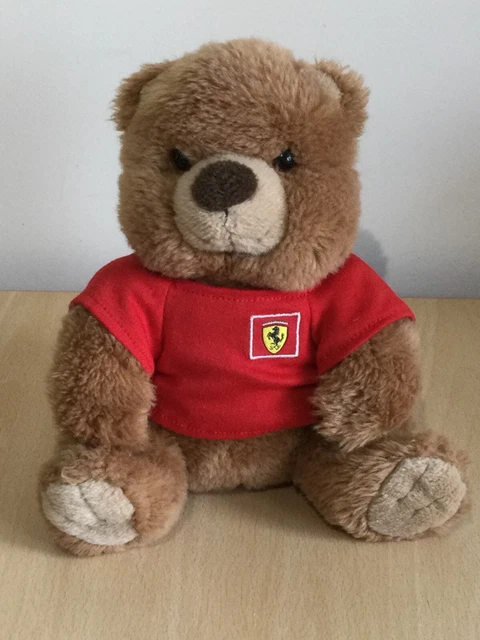 VINTAGE OFFICIAL FERRARI Soft Plush 23Cm Teddy Bear 27072887 £6.99 ...