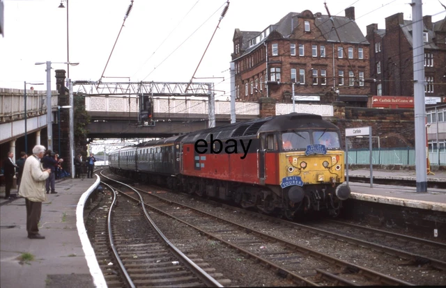 35MM RAILWAY SLIDE - BR Diesel Electric Loco Class 47. 47772 @ Carlisle ...