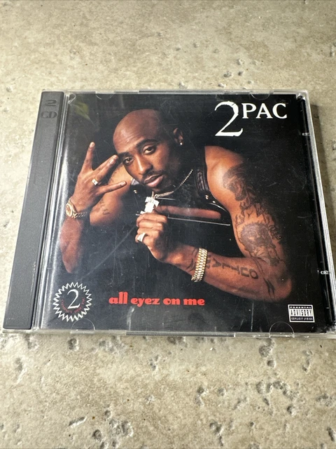 TUPAC SHAKUR ''ALL Eyez On Me'' Double CD First Edition 1996 RARE 2PAC ...