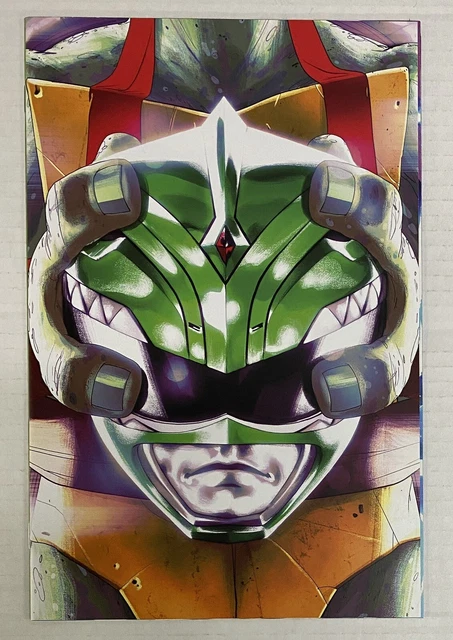MIGHTY MORPHIN POWER Rangers Tmnt # 3 Helmet Variant Mmpr Turtles EUR ...
