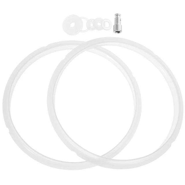 7 PCS ELECTRIC Pressure Cooker Sealing Ring Rubber Gasket Set Pressure ...