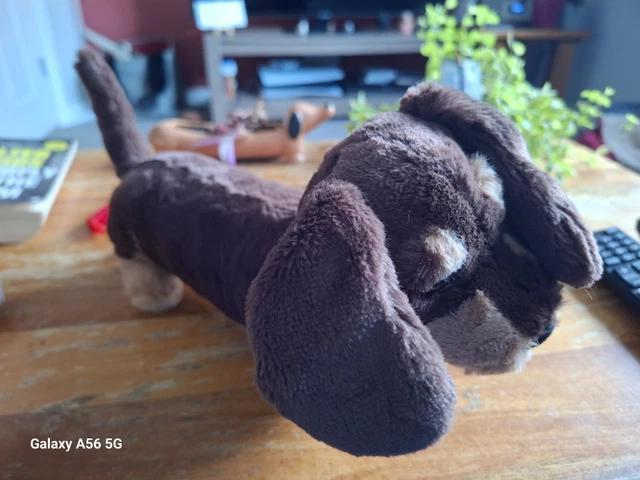 JELLYCAT DACHSUND...LOVELY SOFT Toy Sausage Dog stuffed with Foam And ...