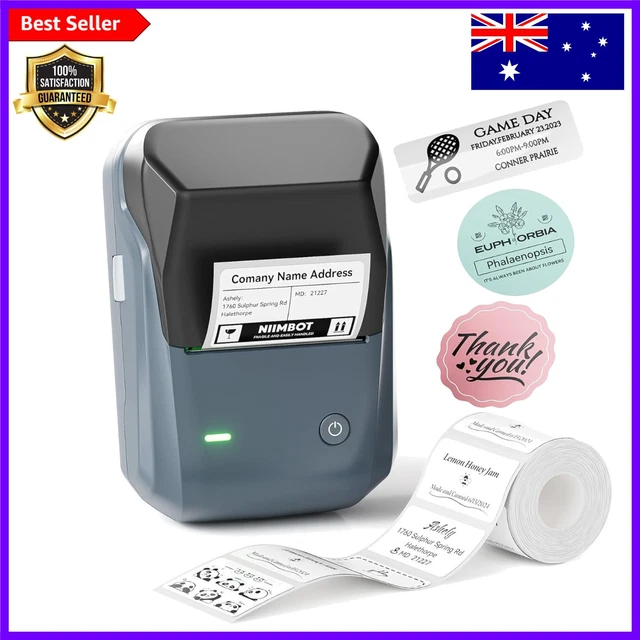 B1 LABEL MAKER, Portable Thermal Label Printer, Mini Label Maker ...