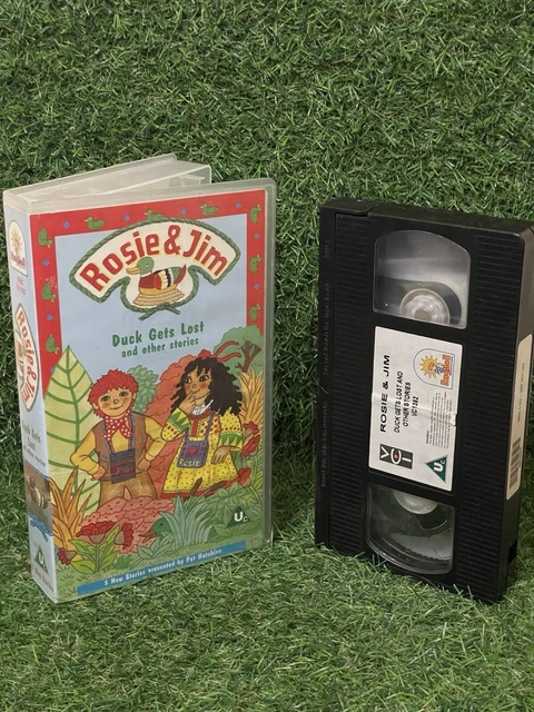 ROSIE & JIM DUCK GETS LOST AND OTHER STORIES Kids tv series UK PAL VHS ...