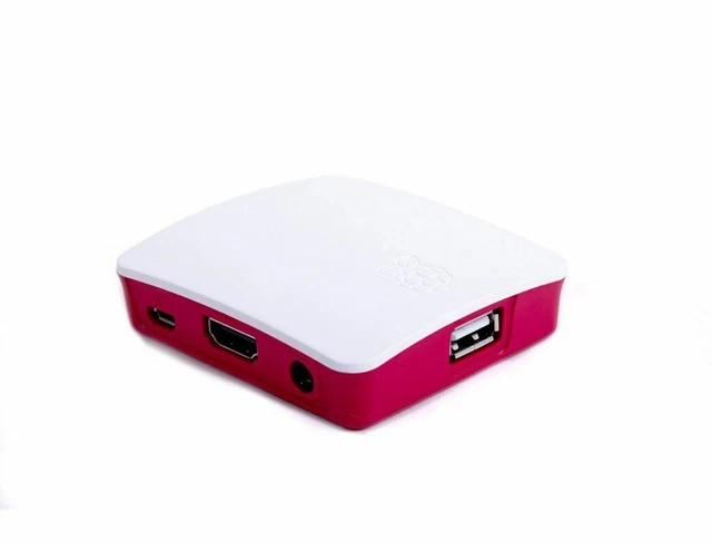OFFICIAL RASPBERRY PI 3 Model A+ Red & White Case £7.99 - PicClick UK