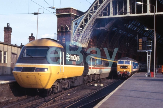35MM RAILWAY SLIDE of Class 43 HST 43056 @ St Pancras Copyright to ...