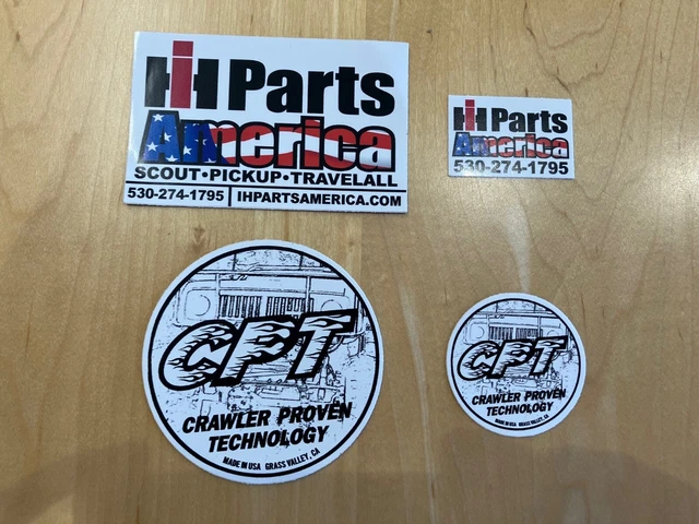 IH PARTS AMERICA Cpt Scout Travelall Pickup Truck Stickers Decals $8.91 ...