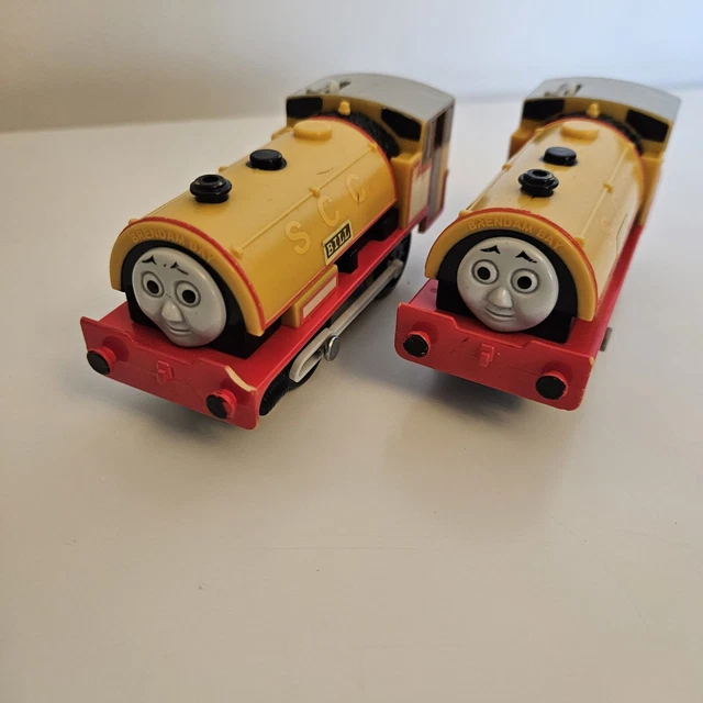 TOMY TRACKMASTER THOMAS the tank engine battery trains Bill & Ben EUR ...