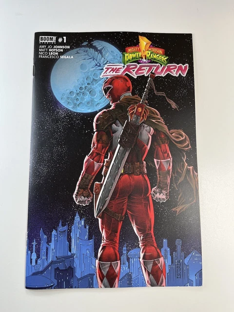 MIGHTY MORPHIN POWER Rangers The Return #1 Escorza Forever Red dernier ...