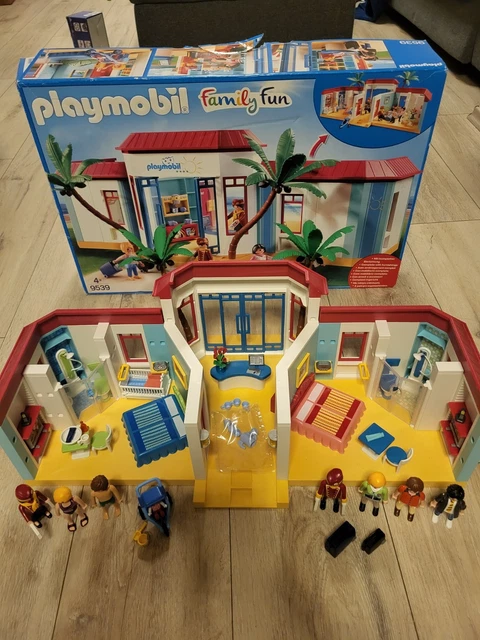 PLAYMOBIL 9539 - Ferienhotel Family Fun mit OVP und Anleitung EUR 50,00 ...