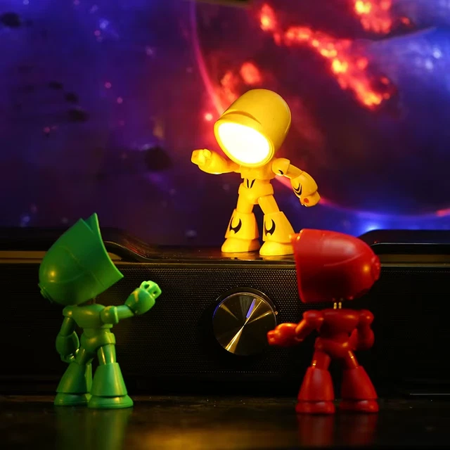 MINI CUTE CARTOON Pet LED Table Lamp Adjustable Dimmable Night Light £9 ...