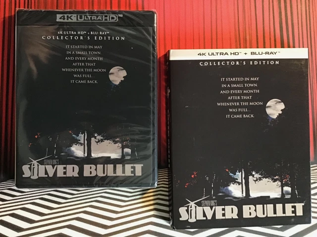SILVER BULLET *NEW/SEALED* 4K UHD Blu-ray. + SLIPCOVER. 2-Disc. SCREAM ...