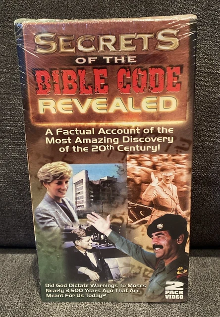 SECRETS OF THE Bible Code Revealed (VHS/EP, 1999) New Sealed £9.35 ...