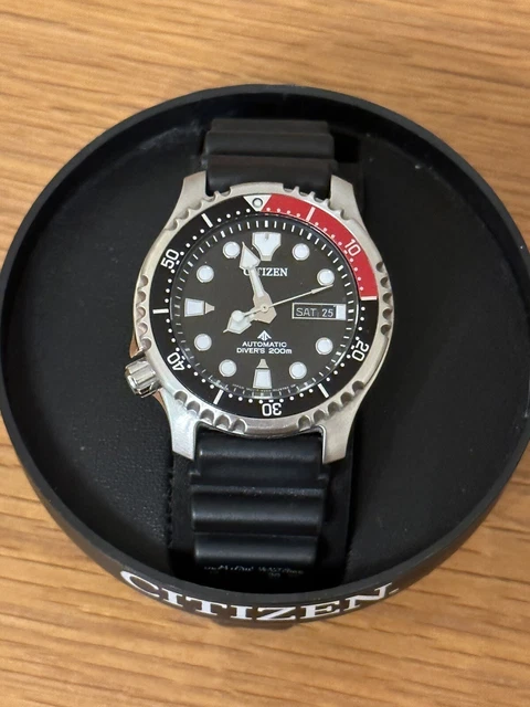 CITIZEN PROMASTER DIVE Watch ~ Coca Cola Bezel EUR 132,25 - PicClick FR