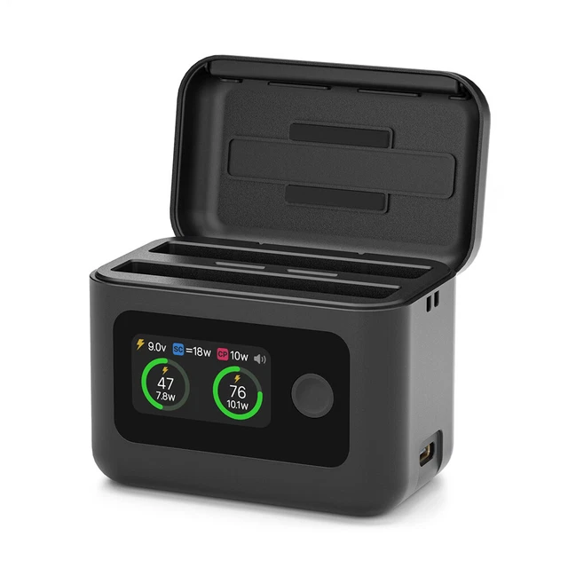 FOR INSTA360 X5 Battery Charger Case USB-C Rechargeable Power Bank ...