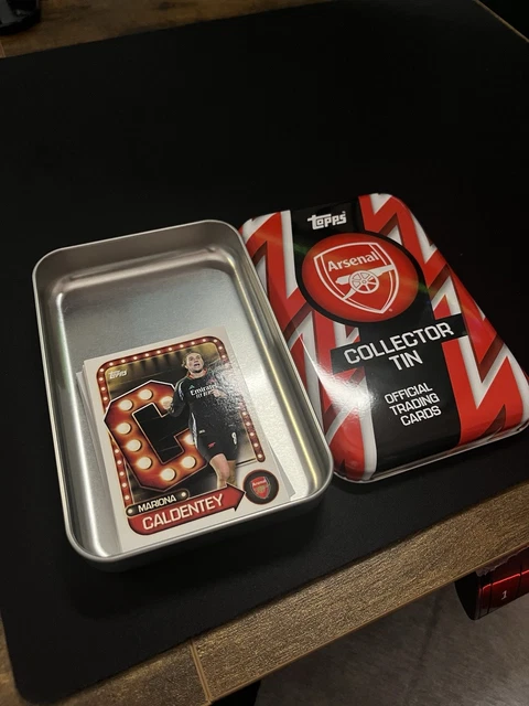 TOPPS ARSENAL 2025/26 Collectors Tin (Base Cards) £15.08 - PicClick UK