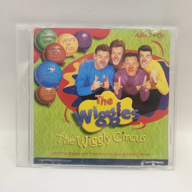 THE WIGGLES - The Wiggly Circus (1999) *Acceptable Condition* PC CD-ROM ...
