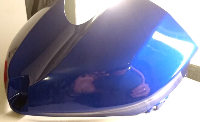 YAMAHA YZF R6 RJ15/RJ11 Abdeckung Tank Tankverkleidung Tankhaube Blau ...