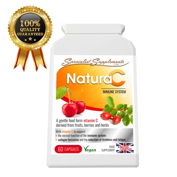 NATURAC FOOD FORMULA vitamin C 60 capsules -Specialist Supplements £11. ...