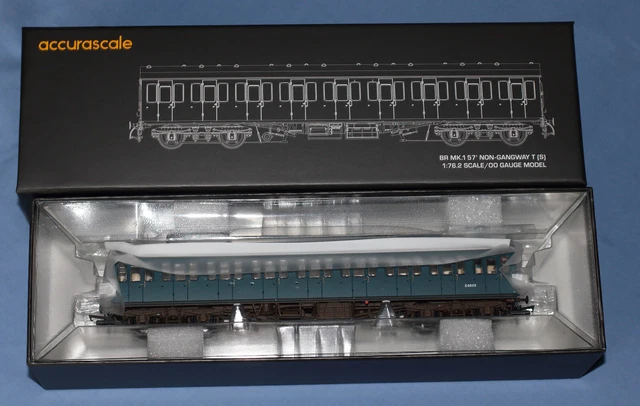 ACCURASCALE ACC2365 BR Mk1 S 57' Non Gangway Coach E46112 Era 6 OO ...