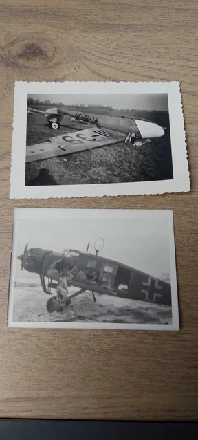 ORIGINAL WW2 PHOTOS x12 -luftwaffe training aircraft/gliders EUR 11,45 ...