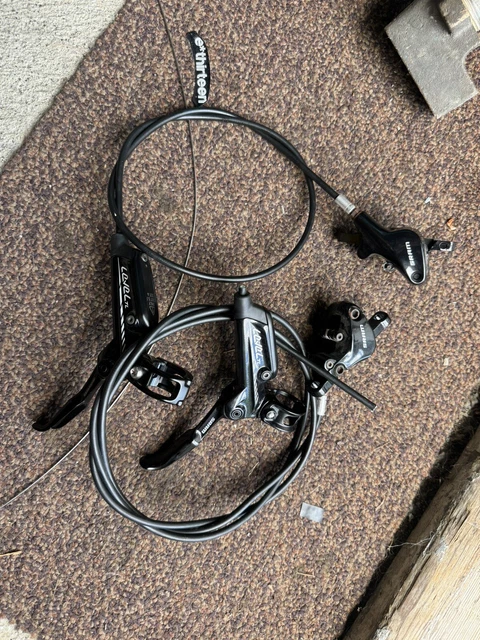 SRAM LEVEL TL Hydraulic Disc Brakes MTB Brakeset SET Front & Rear $99. ...