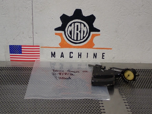 BOICE GAGES D-81712 Snap Gauge Federal Model B21 .0001" 0-5 Used With ...