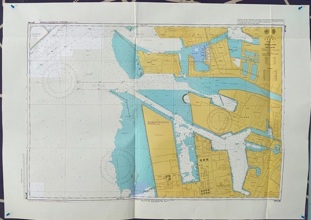ADMIRALTY JP1146 NIPPON Seto Naikai Hansjin Ko Sakai Vintage Map ...