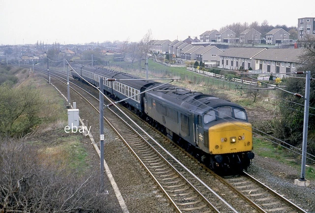 ORIGINAL 35MM COLOUR slide Diesel loco Class 45106 +rights for use £1. ...