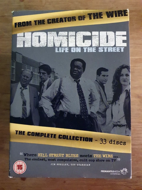 HOMICIDE: LIFE ON THE STREET Complete Collection Season 1-6 UK R0 33 ...