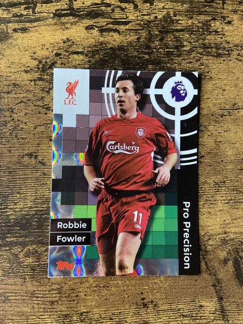 ROBBIE FOWLER PRO Precision Topps Premier League 2025/2026 Liverpool 25 ...